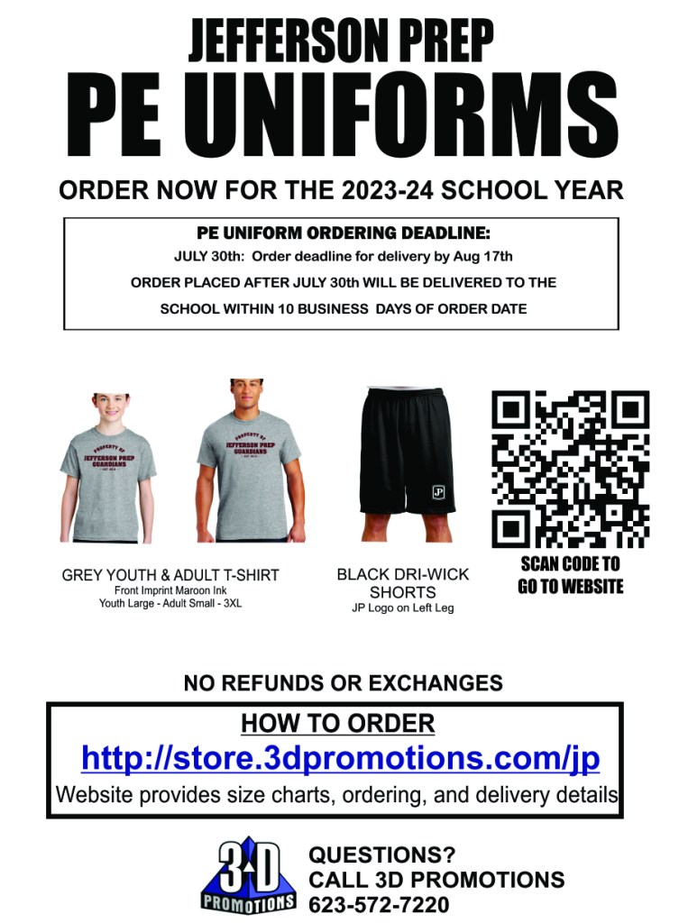 Dress Code - Jefferson Preparatory High School